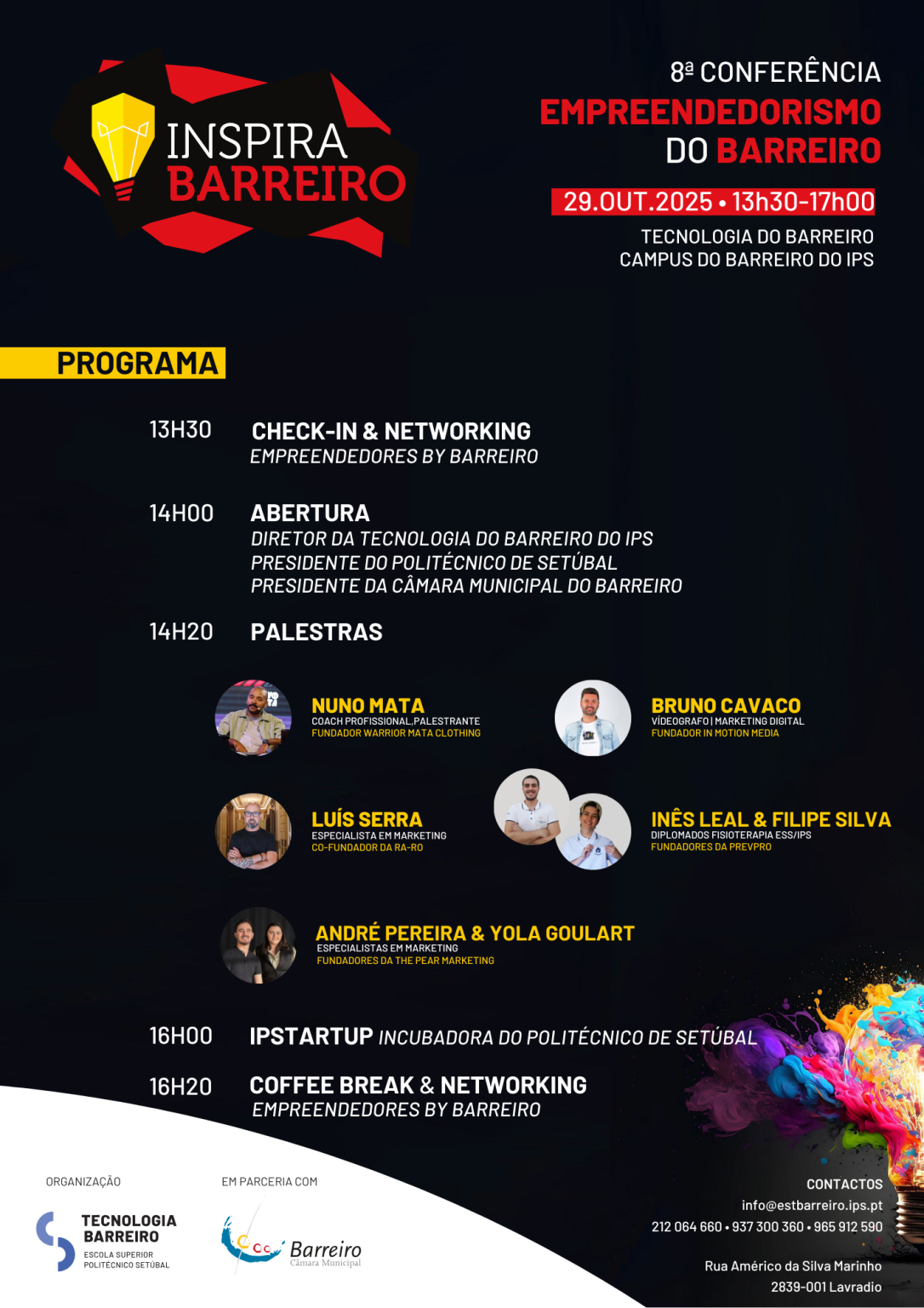 INSPIRA BARREIRO 2025 – Escola Superior de Tecnologia do Barreiro – ESTBarreiro/IPS